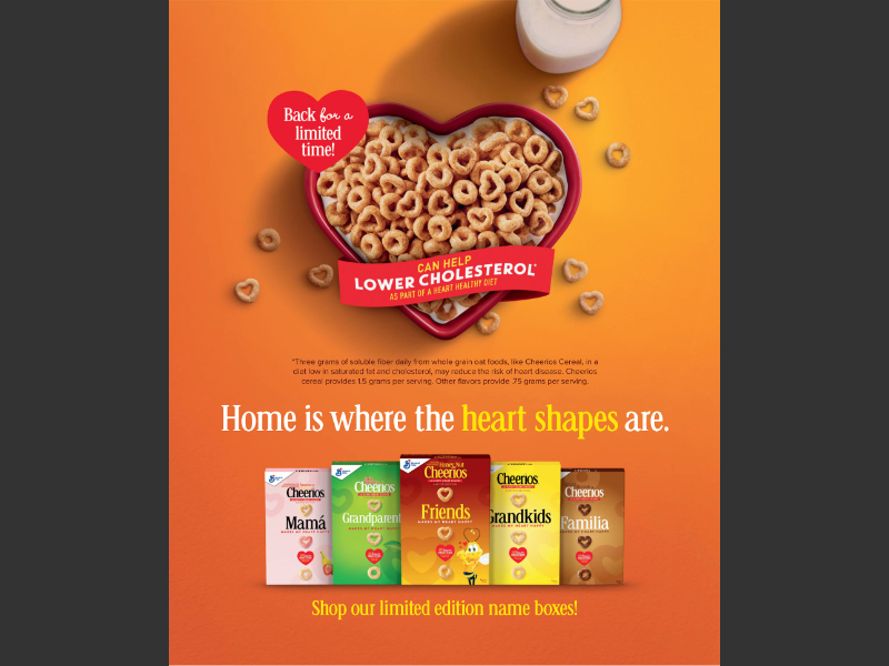 Better Homes & Gardens - Jan/Feb 2024Cheerios Ad 2