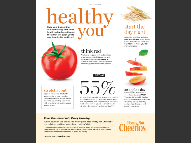 Better Homes & Gardens November 2023Healthy You Ad