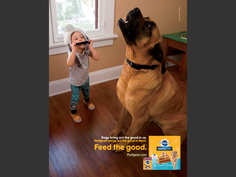Food Network Magazine - December 2023 January 2024Pedigree Ad 2