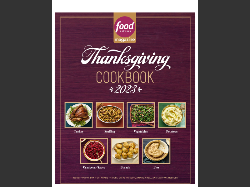Food Network Magazine - November 2023Thanksgiving Cookbook 2023 Contents