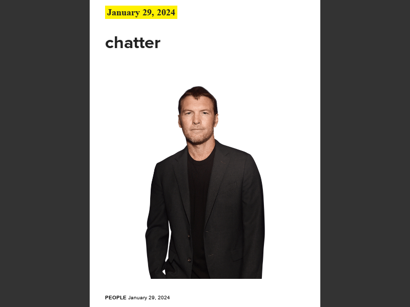 People - January 29, 2024Chatter