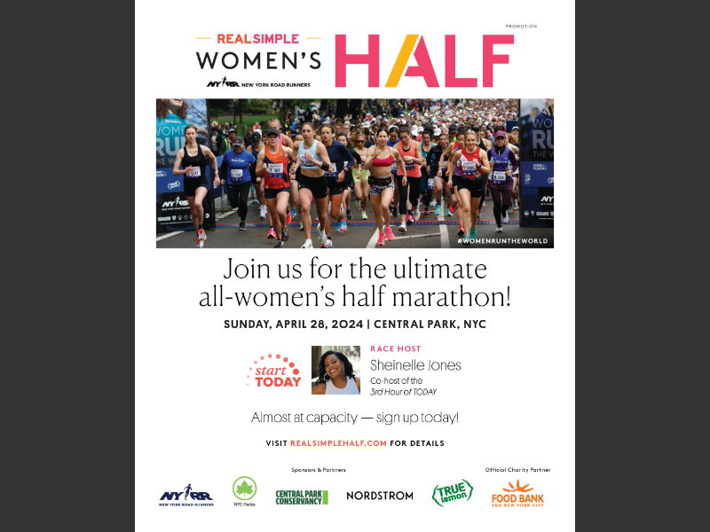 Real Simple - April 2024RS Women's Half Ad
