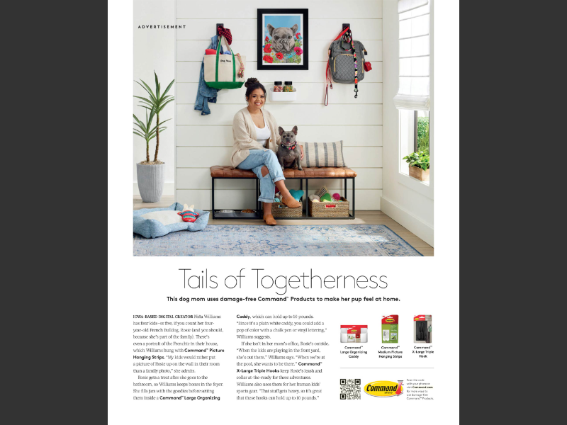 Real Simple - April 2024Command Ad