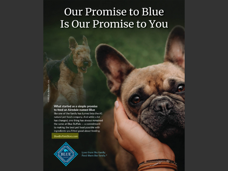 Real Simple December 2023Blue Buffalo Ad