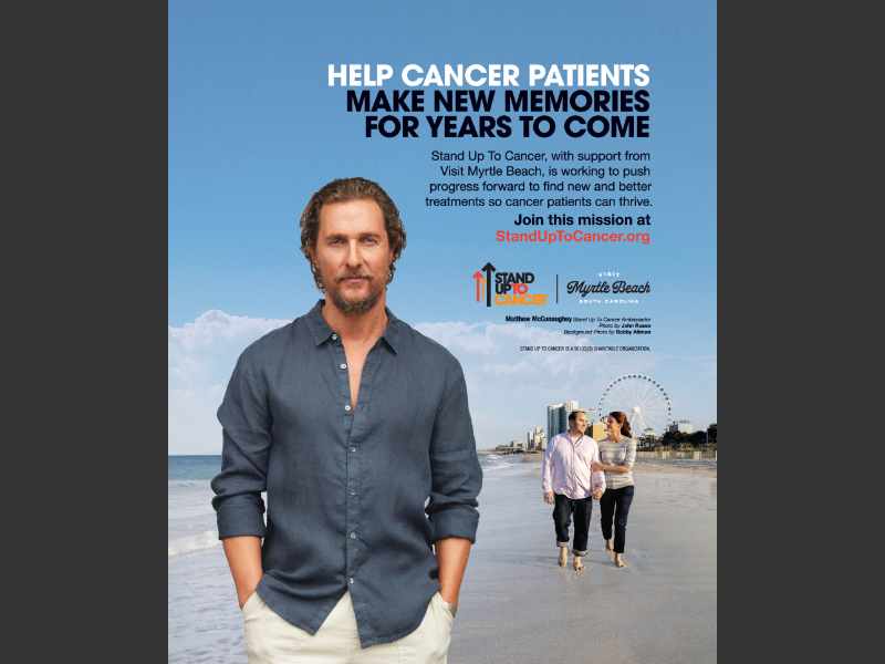 Real Simple December 2023Stand Up to Cancer Ad