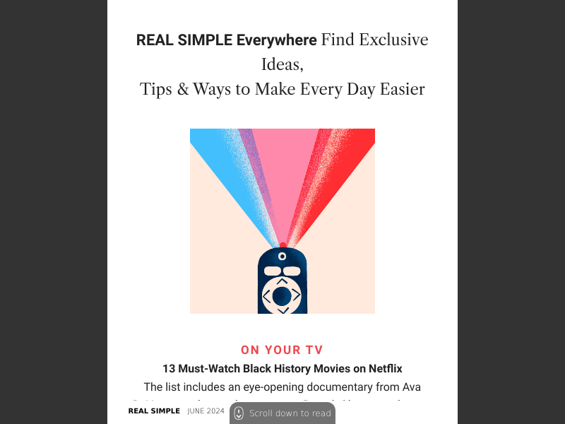 Real Simple - June 2024Real Simple Everywhere