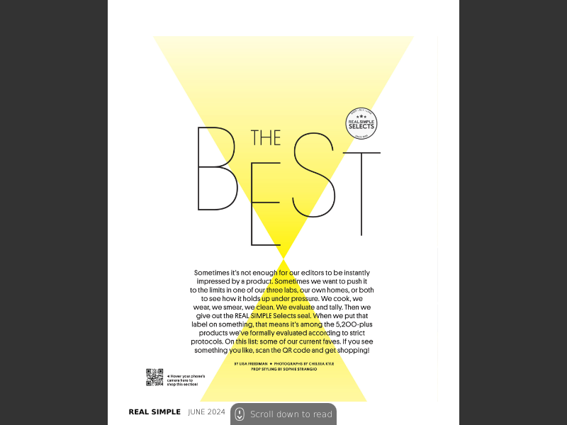 Real Simple - June 2024The Best