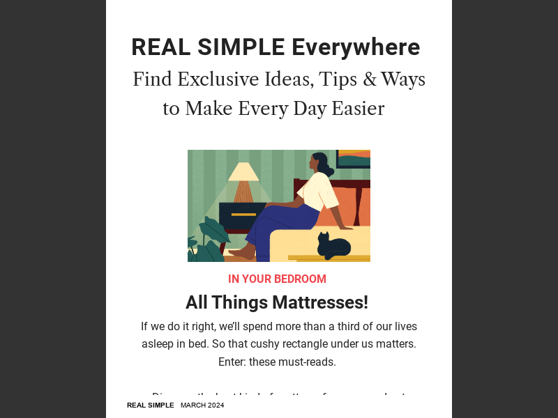 Real Simple - March 2024Real Simple Everywhere
