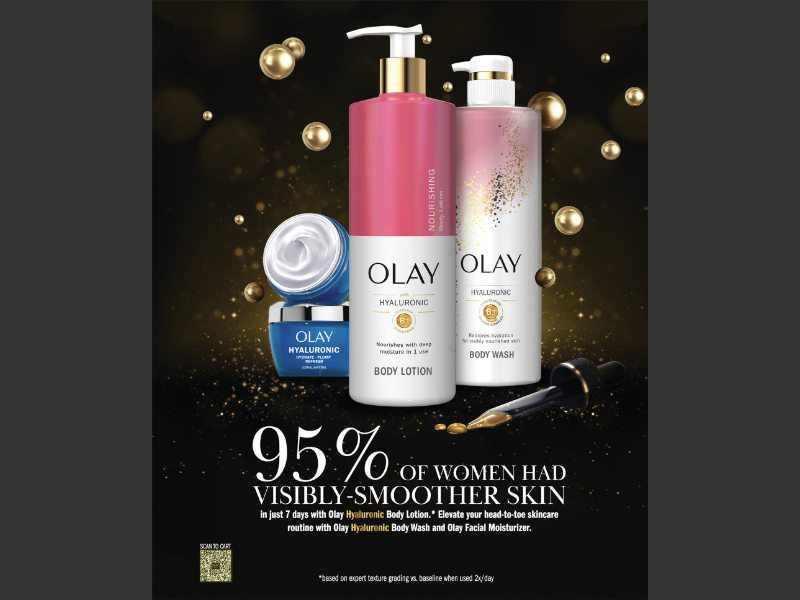Real Simple November 2023Olay Ad