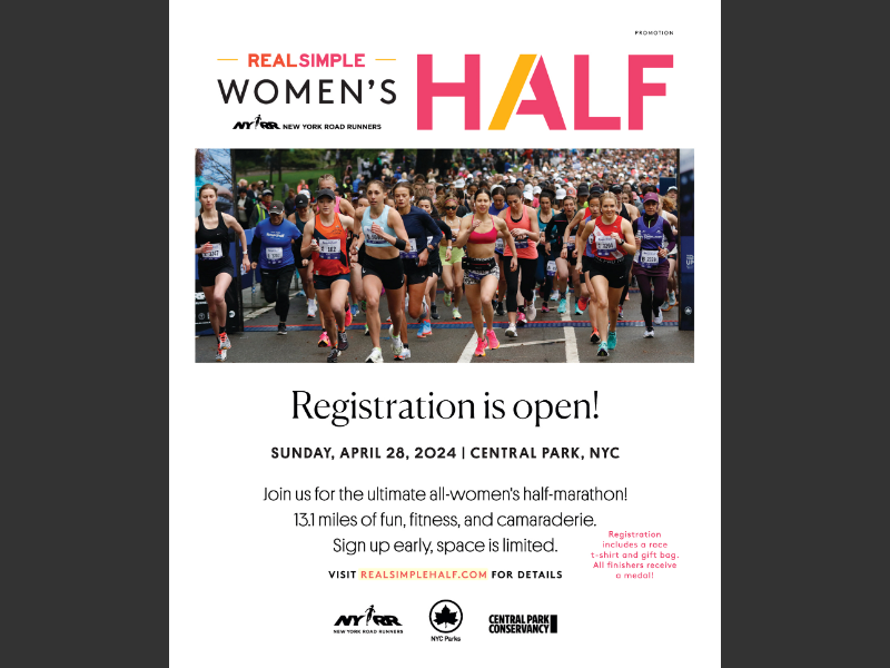 Real Simple November 2023Real Simple Half Ad