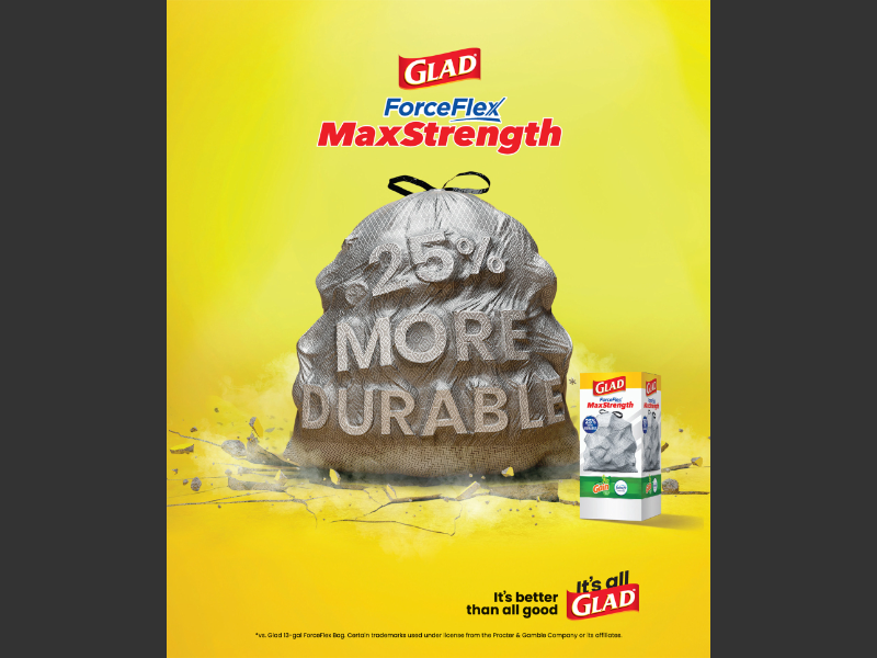 Real Simple November 2023Glad 2 Ad