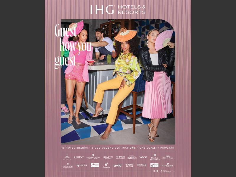 Real Simple November 2023IHG Resorts Ad
