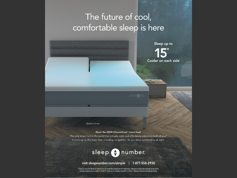 Real Simple - February/March 2025Sleep Number Ad 2
