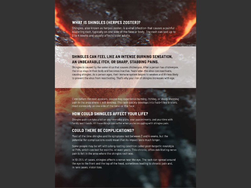 Salud - Shingrix ENG Winter 2024Shingles Ad 2