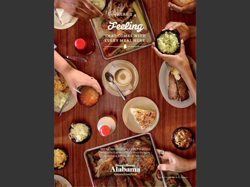 Southern Living - April 2024Alabama Ad