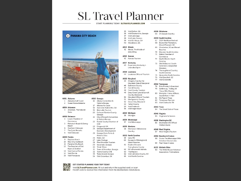 Southern Living - April 2024SL Travel Planner Ad