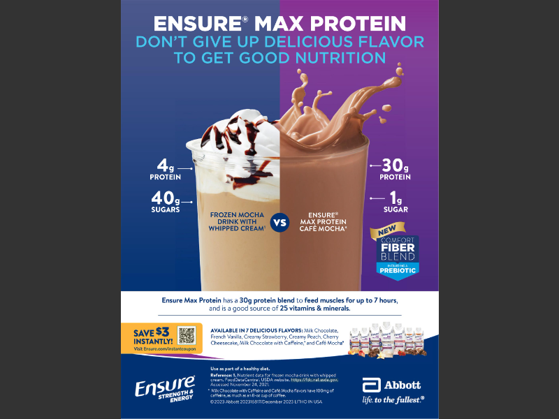 Southern Living - March 2024Ensure Ad