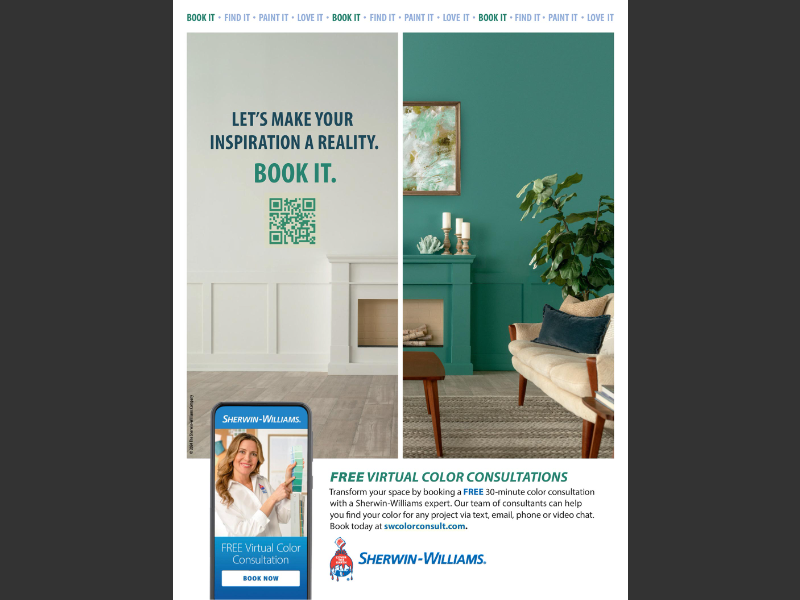 Southern Living - March 2024Sherwin-Williams Ad