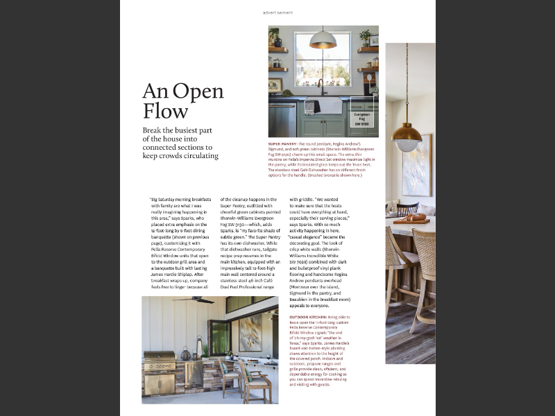 Southern Living - March 2024An Open Flow Ad