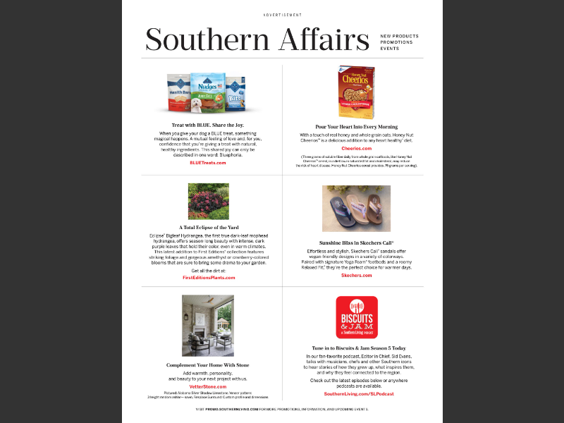 Southern Living - May 2024Southern Affairs Ad